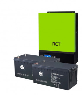 RCT 3kVA 2.4kWh 24V AGM Back-Up Kit - Gensetmax Pty Ltd